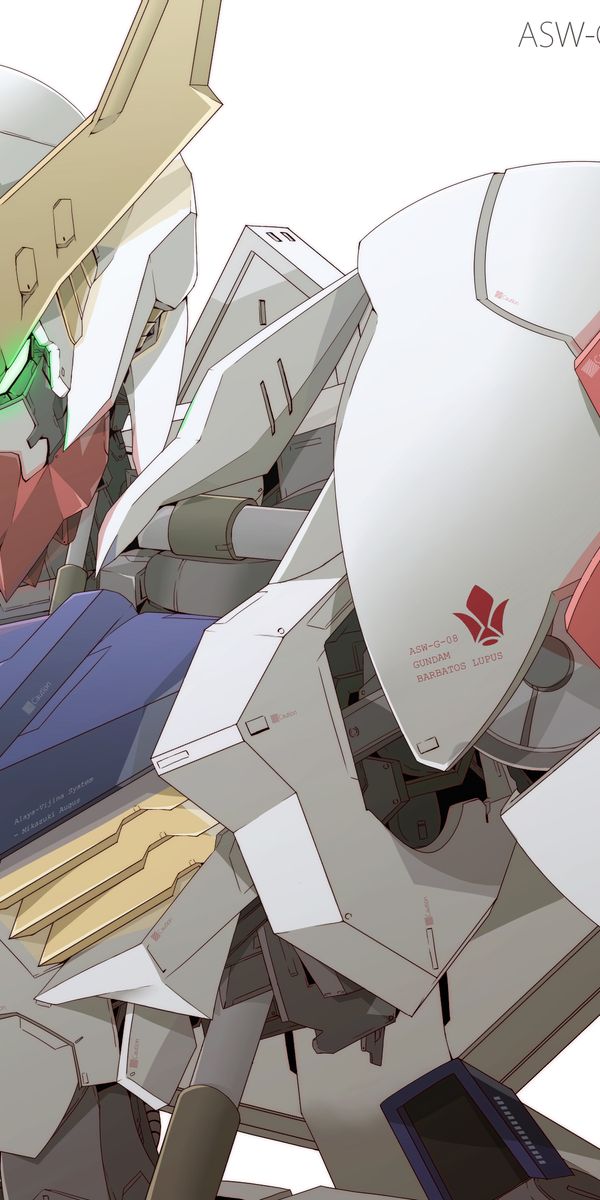 Phone wallpaper: Asw G 08 Gundam Barbatos Lupus, Mobile Suit Gundam ...