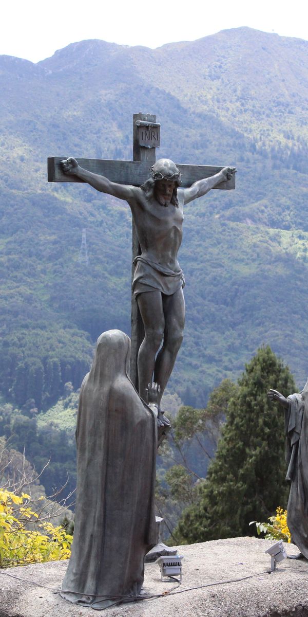 Desktop wallpaper: Christian, Jesus, Statue, Religious, Columbia, Cross ...