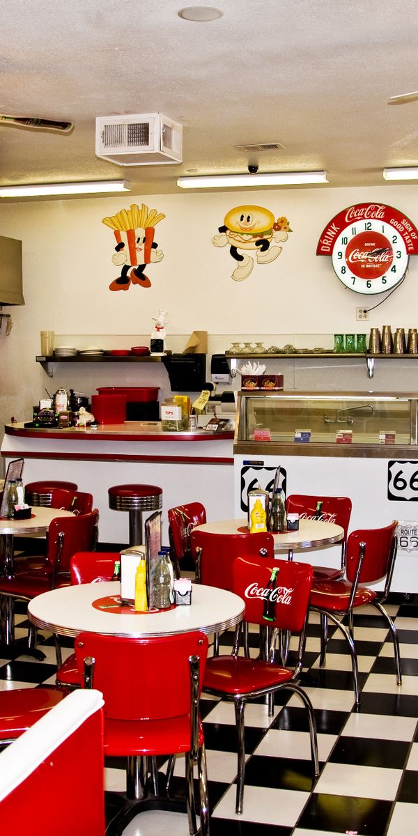 Desktop wallpaper: Vintage, Man Made, Restaurant, Chair, Coca Cola ...
