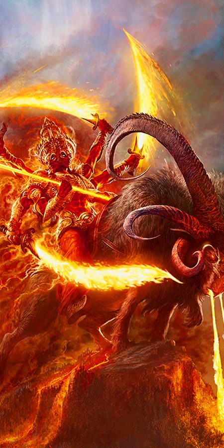 Desktop wallpaper: Creature, Fantasy, Gods, Sword, Warrior 4K free ...