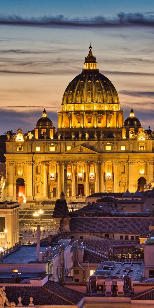 Phone wallpaper: Vatican, St Peter's Basilica, Religious, Cathedral ...