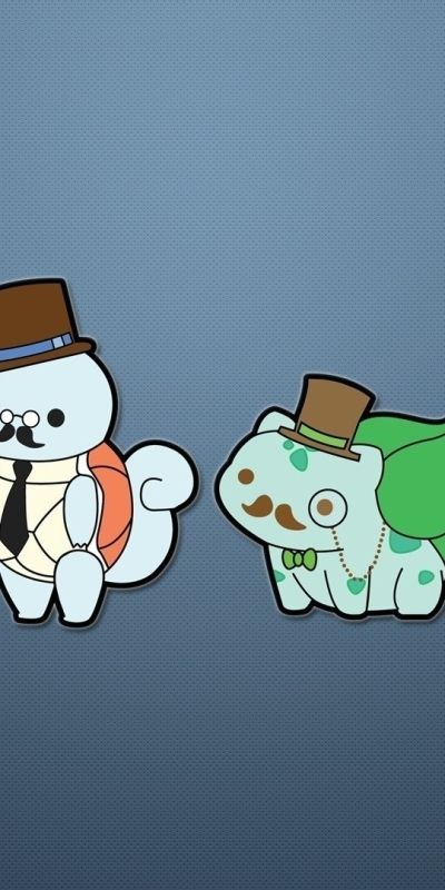 Phone wallpaper: Anime, Pokémon, Pikachu, Bulbasaur (Pokémon), Monocle ...