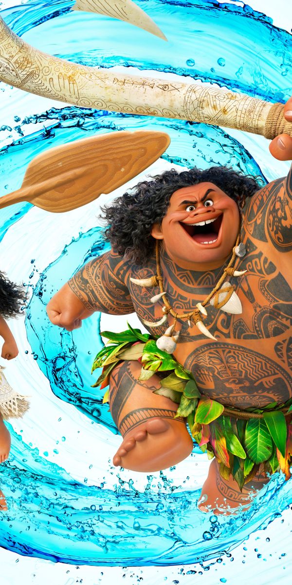 Desktop wallpaper: Moana Waialiki, Movie, Moana, Maui (Moana), Moana ...