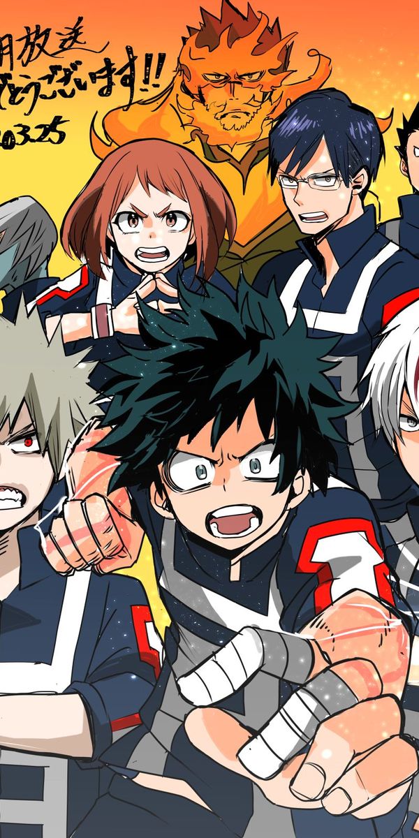 Papel de parede HD para desktop: Anime, Minha Academia De Heróis, Todo ...