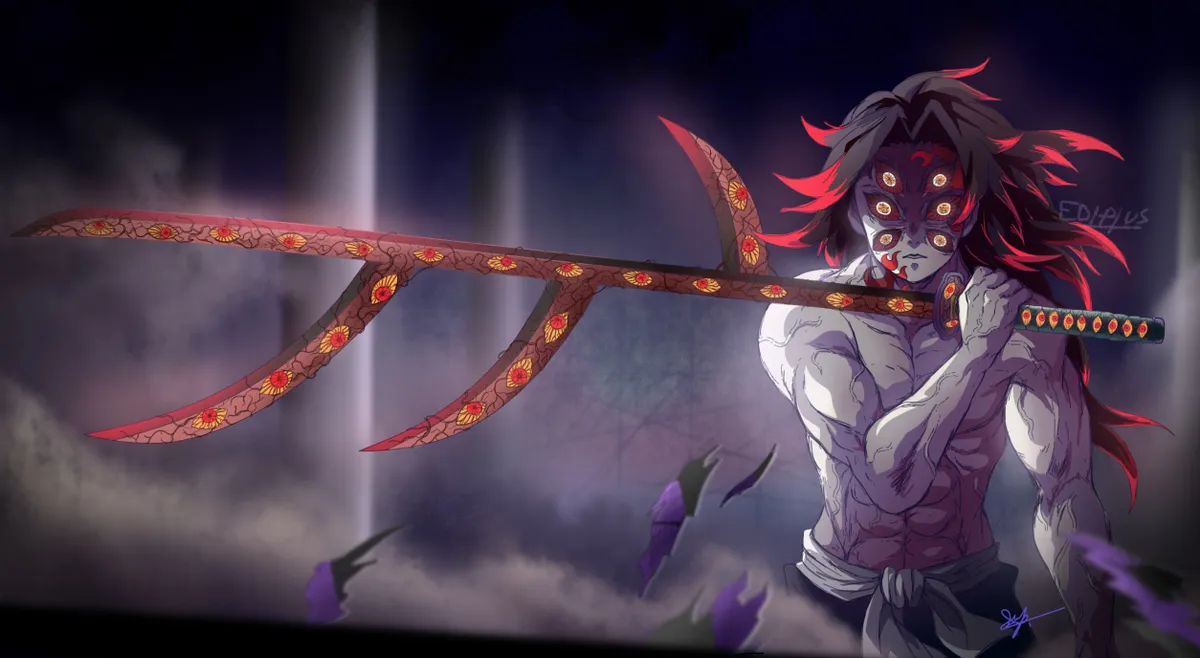 Free Akaza (Demon Slayer: Kimetsu No Yaiba) 4K Wallpapers & Desktop HD ...