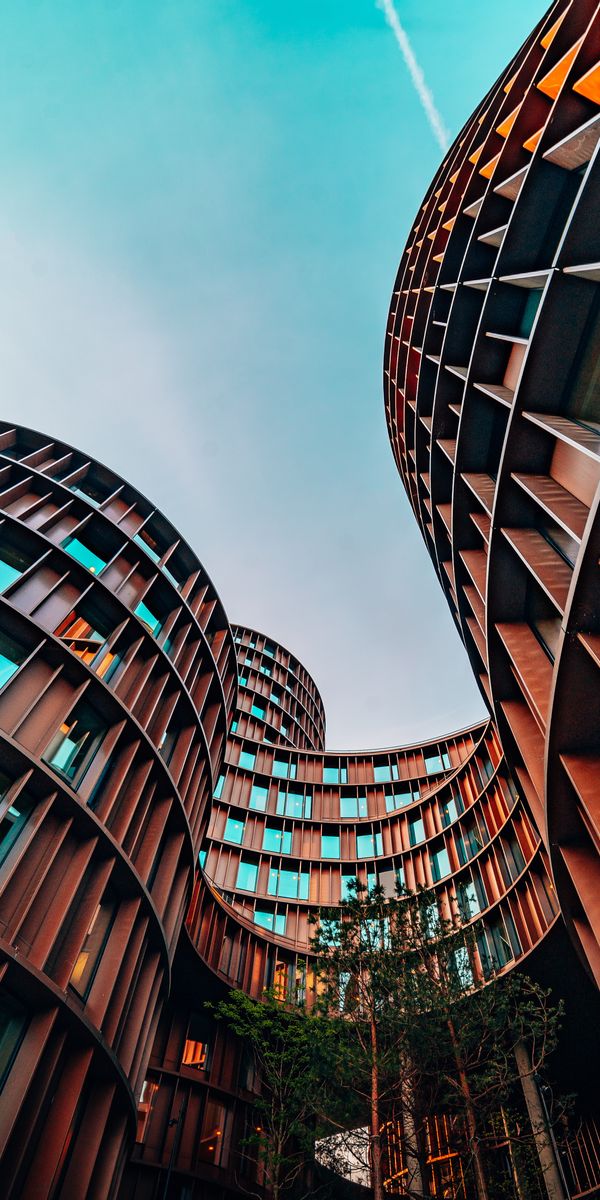 Phone wallpaper: Architecture, Sinuous, Form, Facade, Building ...