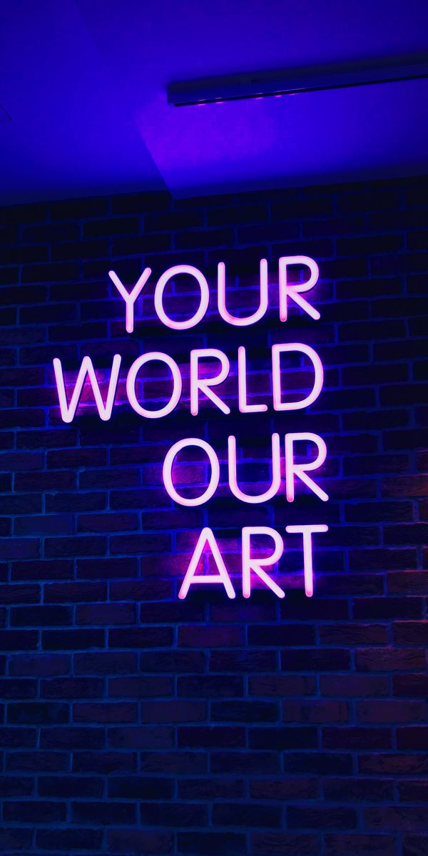 Desktop wallpaper: Words, Backlight, Illumination, Art, Neon, Phrase 4K ...