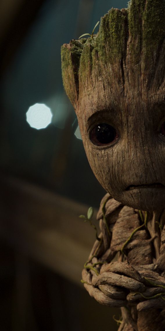 Phone wallpaper: Groot, Movie, Guardians Of The Galaxy Vol 2 832313