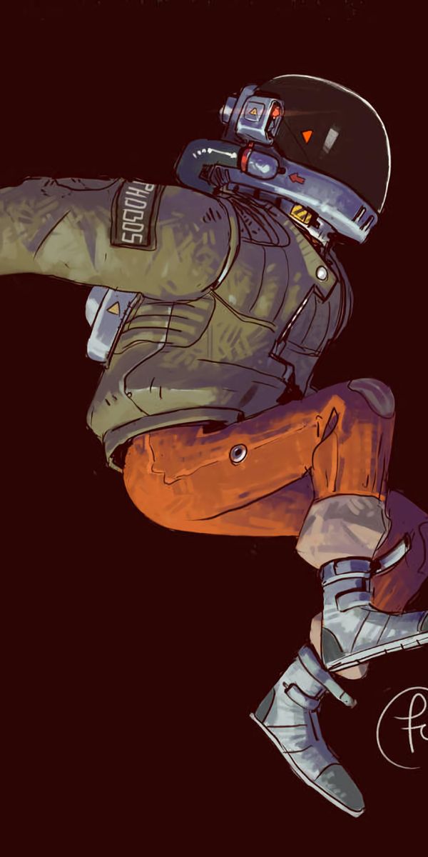 Phone wallpaper: Sci Fi, Art, Bounce, Helmet, Human, Person, Jump 119083