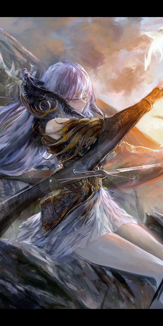 Desktop wallpaper: Anime, Pixiv Fantasia 4K free download for PC. 171983