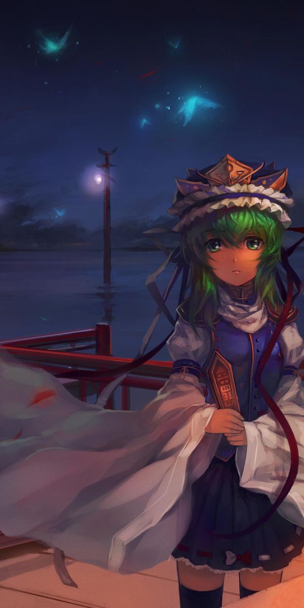 Desktop wallpaper: Anime, Touhou, Eiki Shiki, Komachi Onozuka 4K free ...