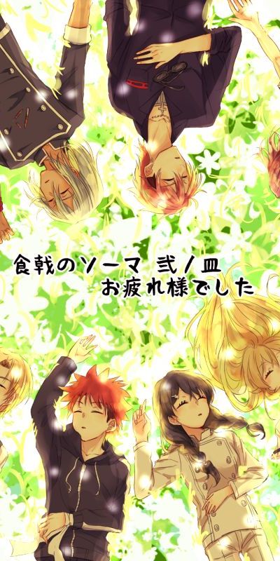 Papel De Parede Para Celular Anime Guerras Alimentares Shokugeki No