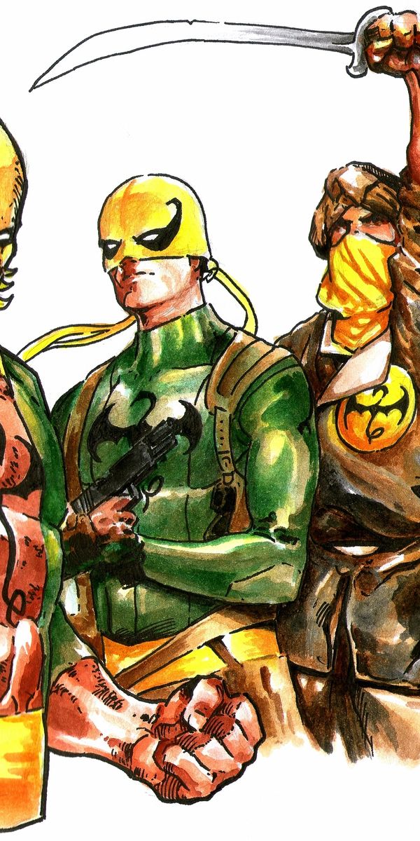 Desktop wallpaper: Comics, Iron Fist 4K free download for PC. 693076
