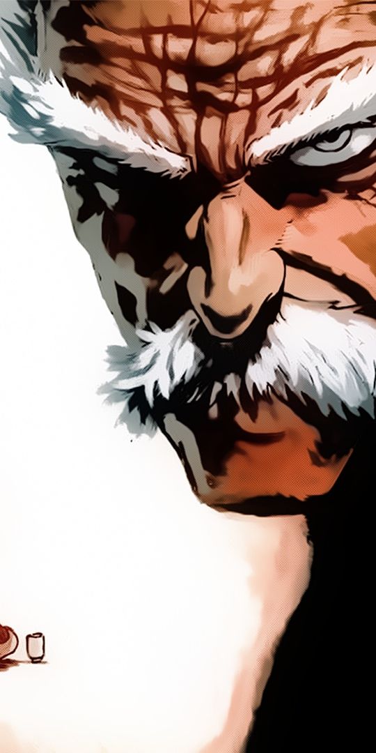 Phone wallpaper: One Punch Man, Saitama (One Punch Man), White Hair ...