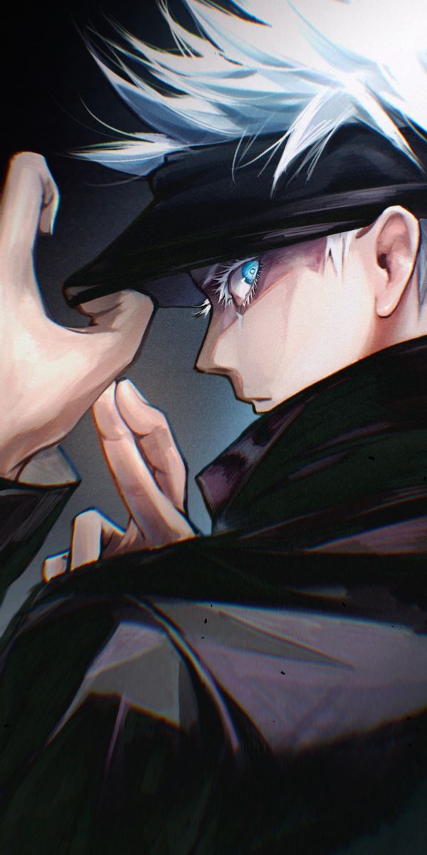 Phone wallpaper: Jujutsu Kaisen, Satoru Gojo, Anime 1396321