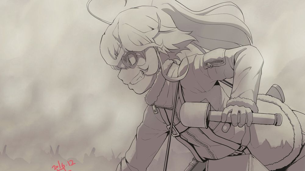Fond d'écran HD: Animé, Youjo Senki, Tanya Degurechaff télécharger une ...