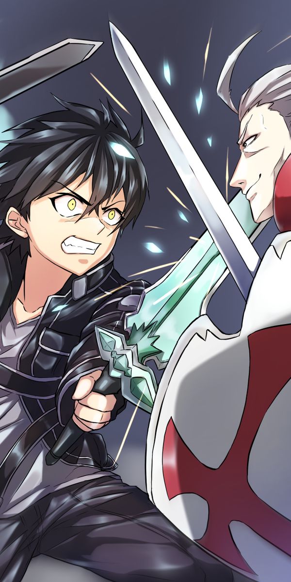 Papel de parede HD para desktop: Anime, Sword Art Online, Heathcliff ...
