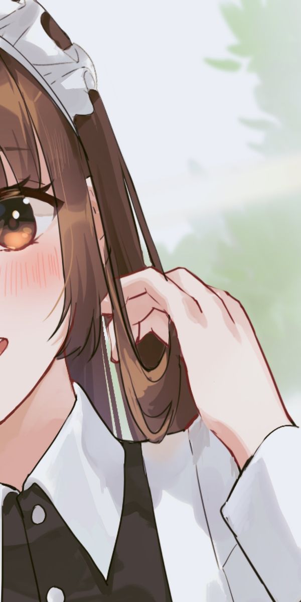 Phone wallpaper: Anime, Original, Brown Eyes, Brown Hair 964774