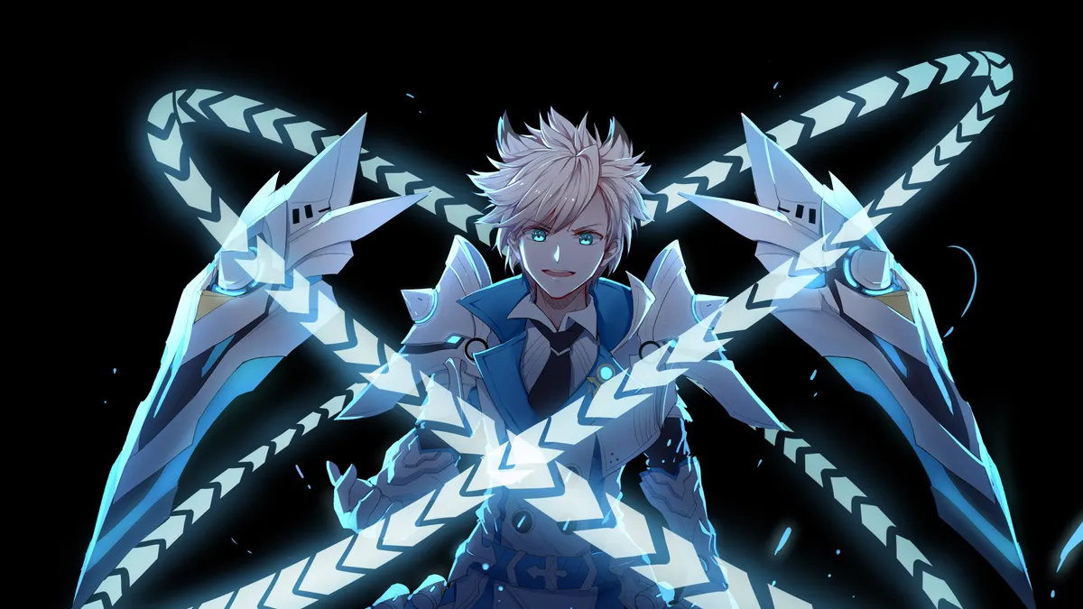 Desktop wallpaper: Video Game, Elsword, Chung (Elsword), Tactical ...
