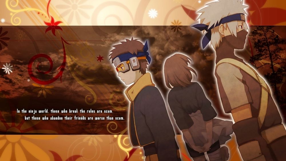 HD desktop wallpaper: Anime, Naruto, Kakashi Hatake, Rin Nohara, Obito ...