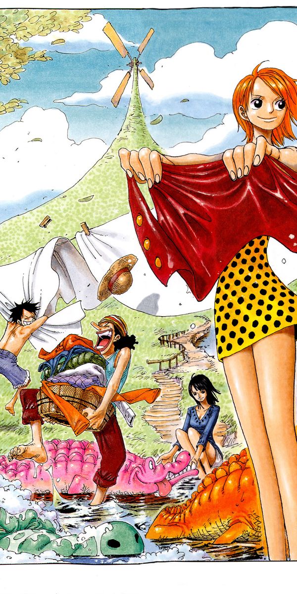 Fondo de pantalla de PC Animado, One Piece, Monkey D Luffy, Nami (Una ...