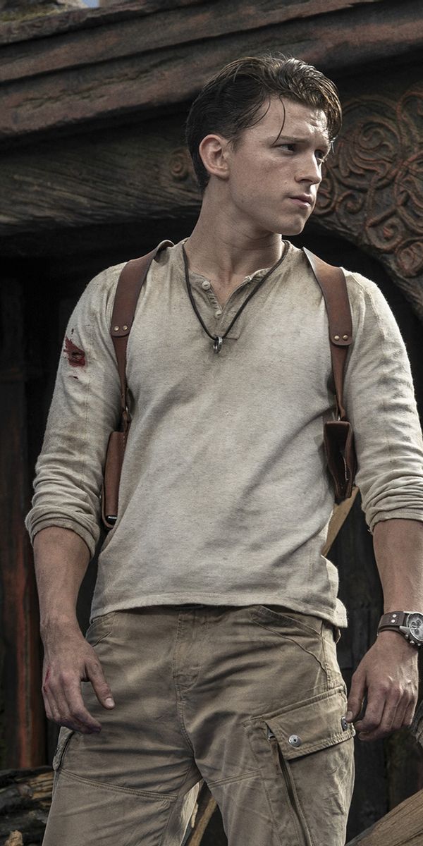 Phone wallpaper: Uncharted, Tom Holland, Movie, Nathan Drake 512260