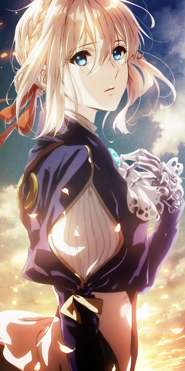 Fondo de pantalla para celular de Animado, Violet Evergarden, Ojos ...