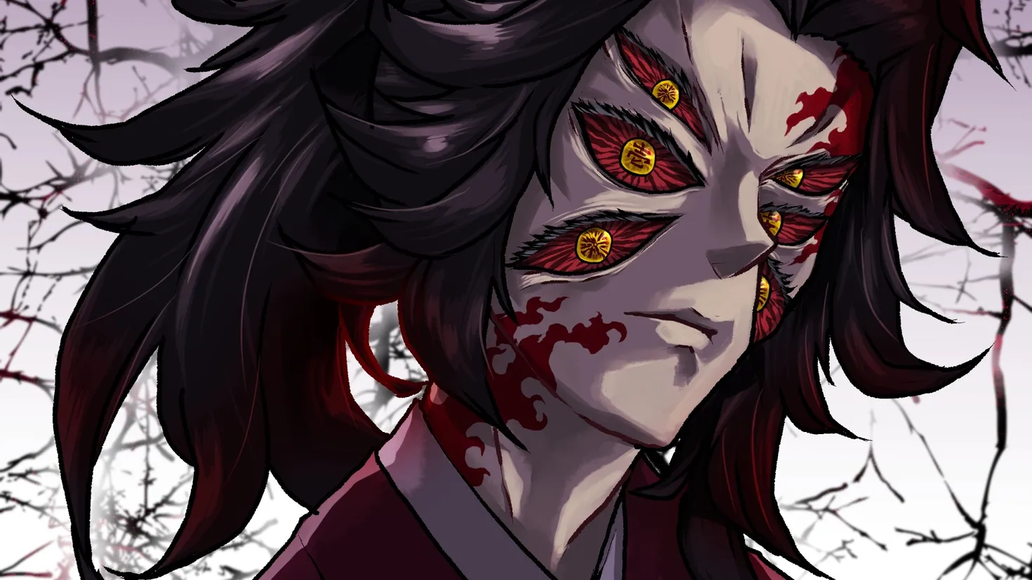Desktop wallpaper: Kokushibo (Demon Slayer), Demon Slayer: Kimetsu No ...