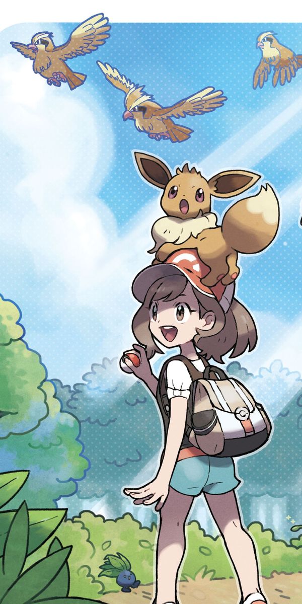 Hintergrundbild für Handys: Computerspiele, Pokémon: Let's Go Pikachu ...