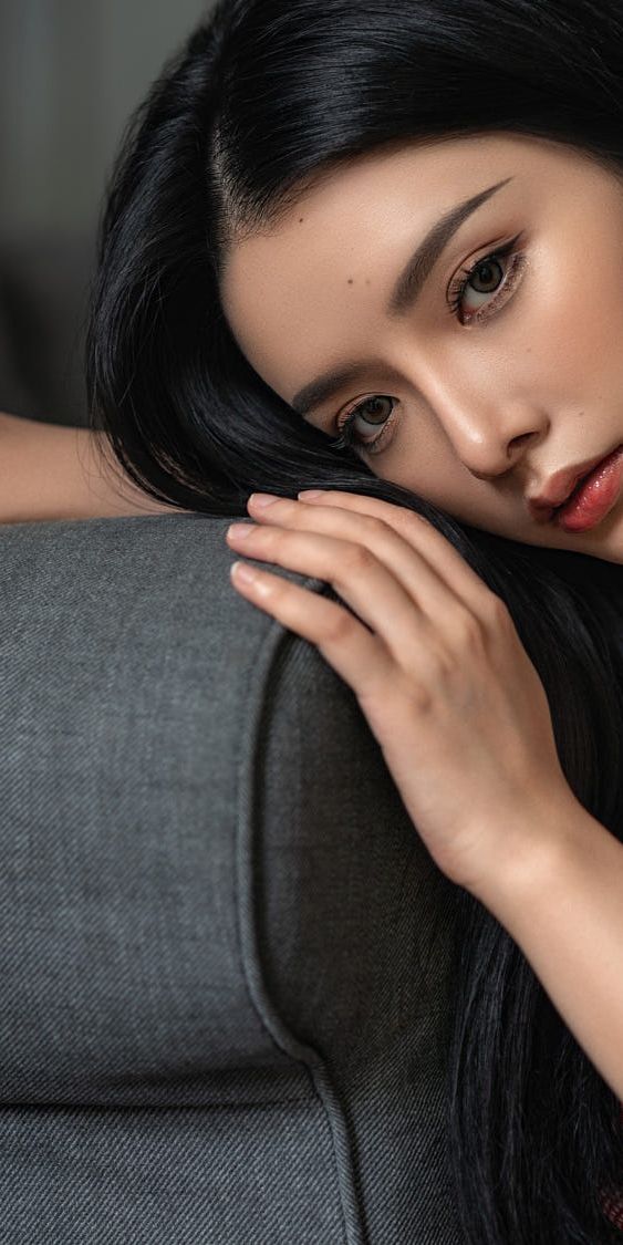 イメージを携帯電話にダウンロード: 女性, アジア人, 黒髪, モデル、無料。997950。
