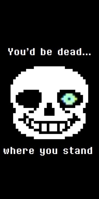 Phone wallpaper: Sans (Undertale), Video Game, Undertale 1251160