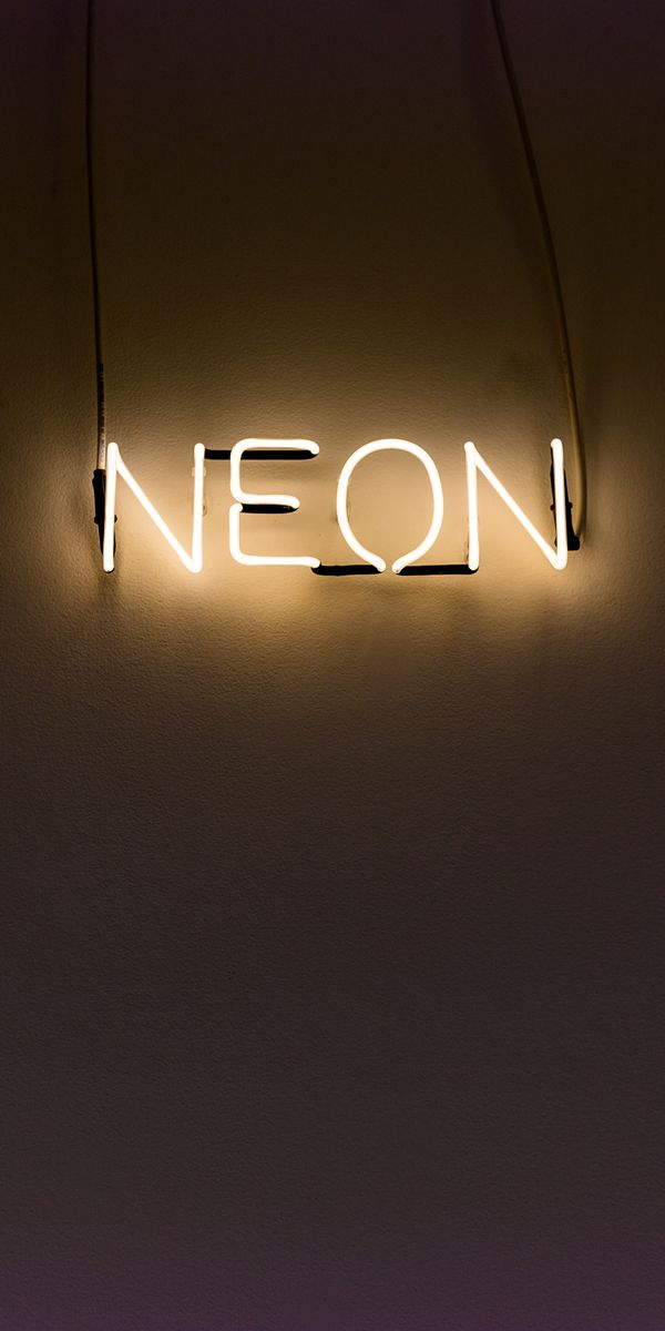 Phone wallpaper: Neon, Words, Wall, Backlight, Illumination ...