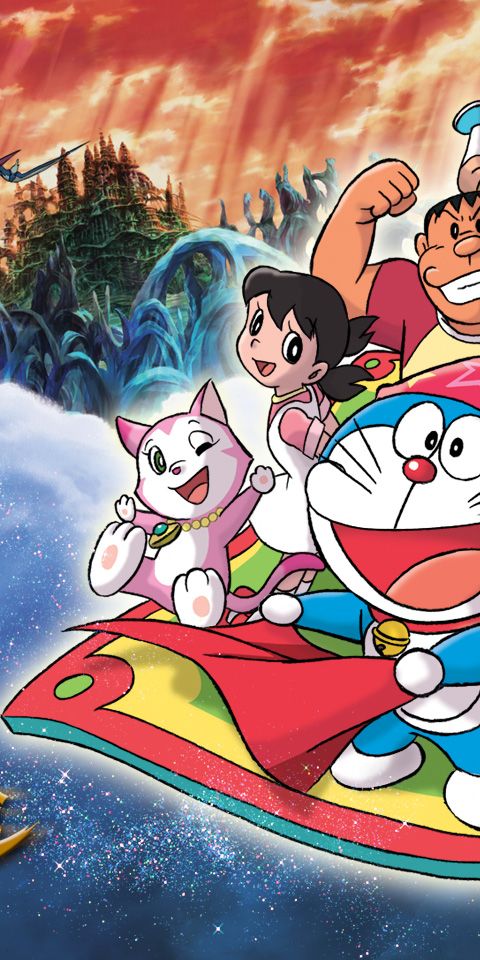 Desktop wallpaper: Doraemon, Anime 4K free download for PC. 1486617