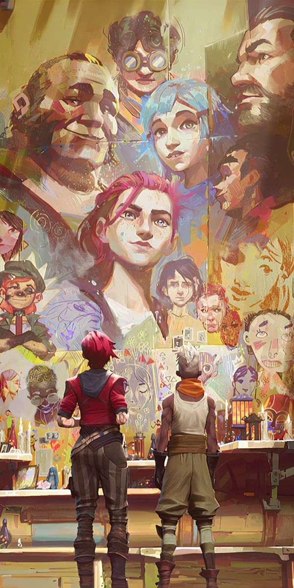 Fond d'écran HD: Arcane, Ekko (League Of Legends), Vi (Ligue Des ...