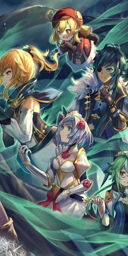 Fondo de pantalla para celular de Videojuego, Genshin Impact, Jean ...