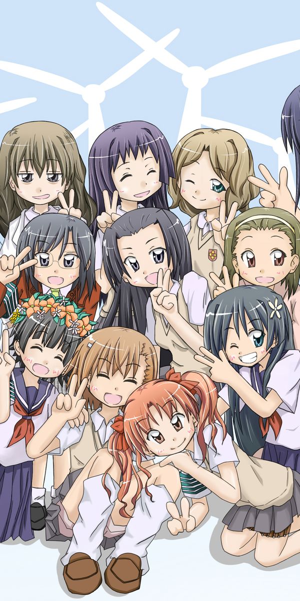 Papel de parede para celular: Anime, Toaru Kagaku No Railgun, Aiho ...