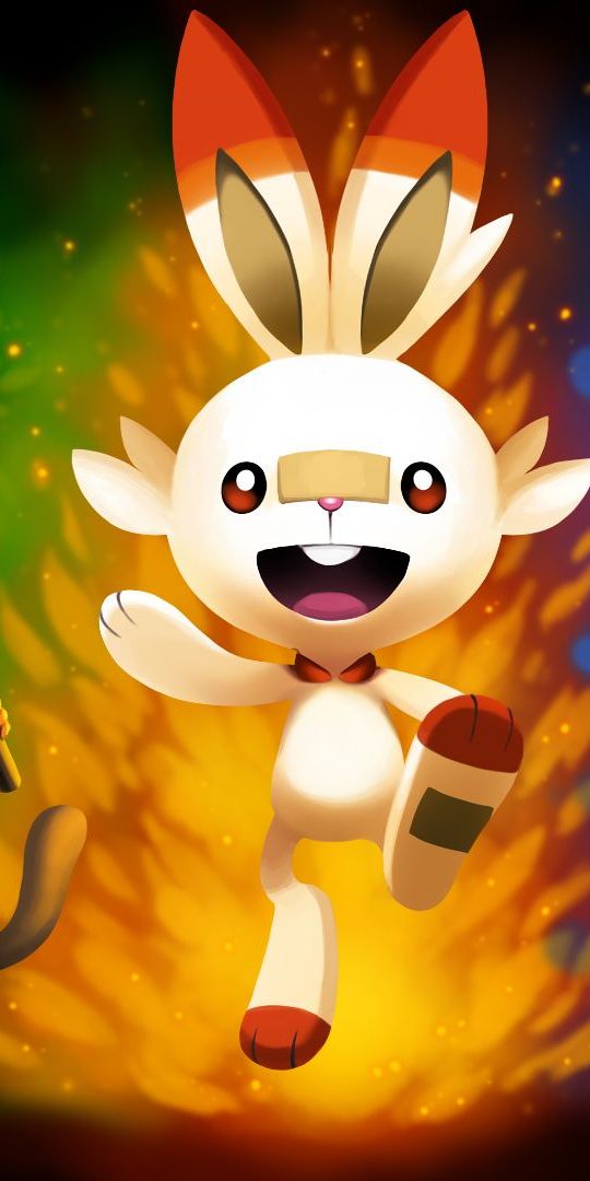 Scorbunny (Pokémon) Phone Wallpapers: Free 4K & HD Downloads | mob.org