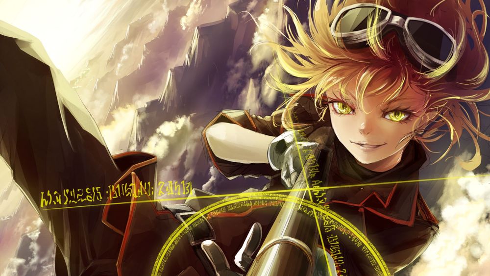Fond d'écran HD: Animé, Youjo Senki, Tanya Degurechaff télécharger une ...