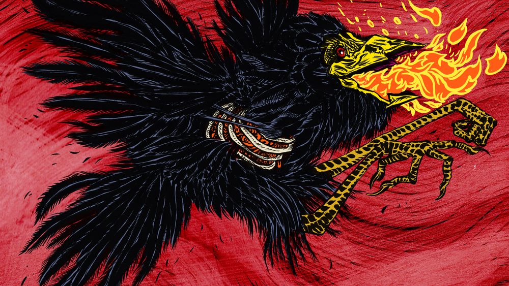 HD desktop wallpaper: Dark, Photoshop, Crow, Monster, Evil, Demon ...