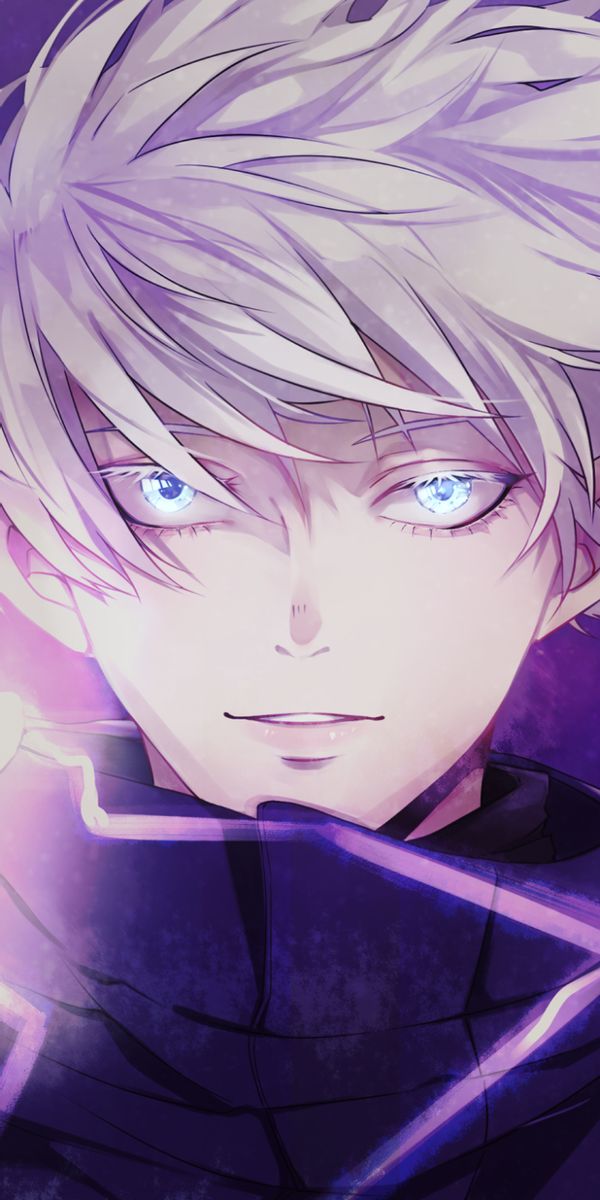 Phone wallpaper: Satoru Gojo, Jujutsu Kaisen, Anime, White Hair 1425025