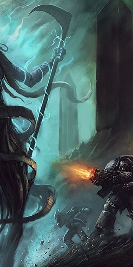 Phone wallpaper: Warhammer 40K, Warhammer, Video Game 296116