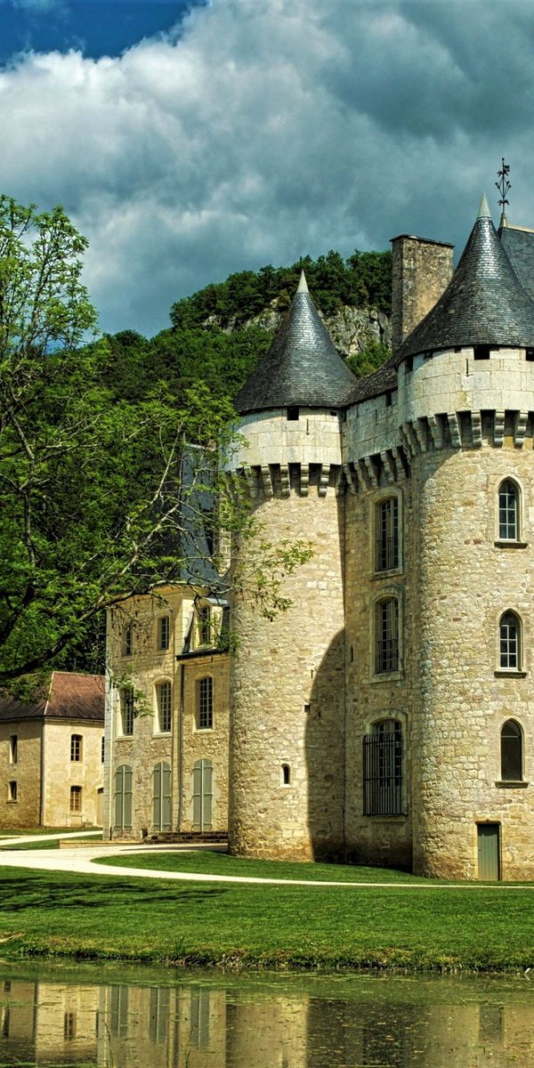 Desktop wallpaper: Man Made, Castle, Architecture, Château De Puymartin ...