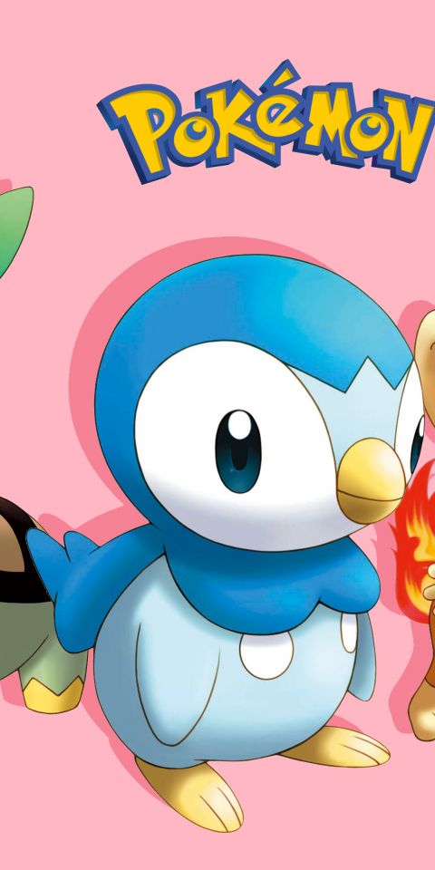 Desktop wallpaper: Pokémon, Video Game, Starter Pokemon, Piplup ...