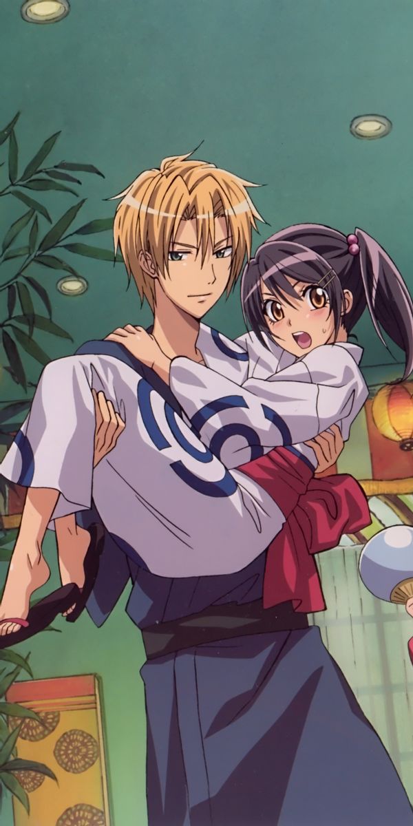 Phone wallpaper: Anime, Maid Sama!, Misaki Ayuzawa, Takumi Usui 1369220