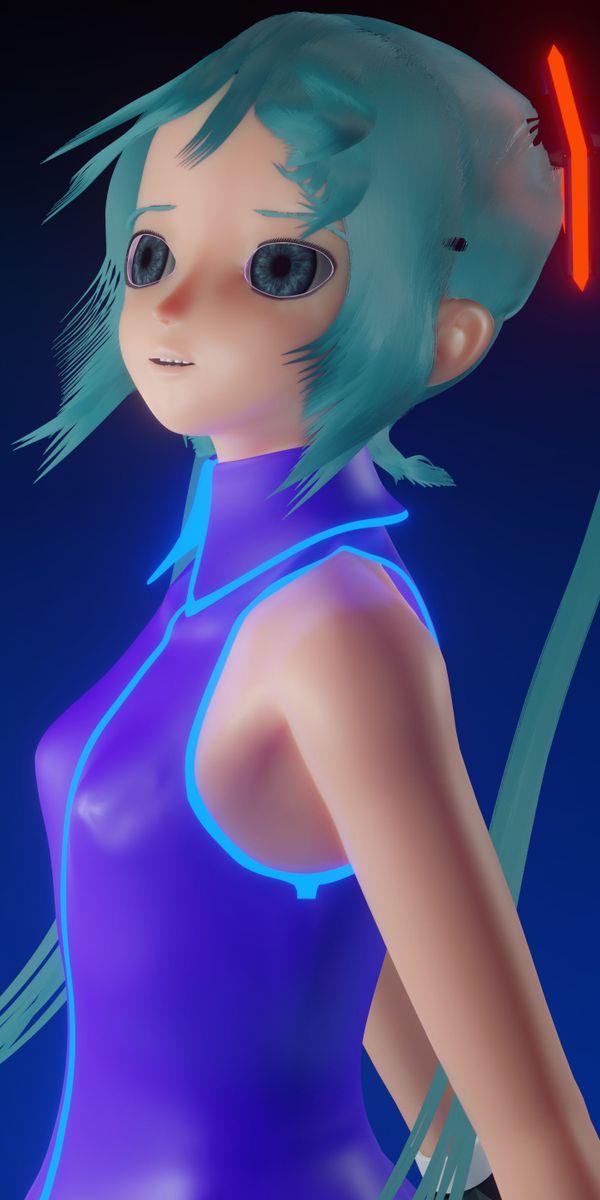 Phone wallpaper: Anime, Vocaloid, Blender 3D, Blender, Hatsune Miku ...