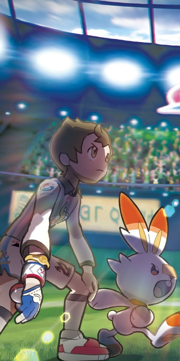 Mobile wallpaper: Pokémon, Video Game, Victor (Pokémon), Scorbunny ...