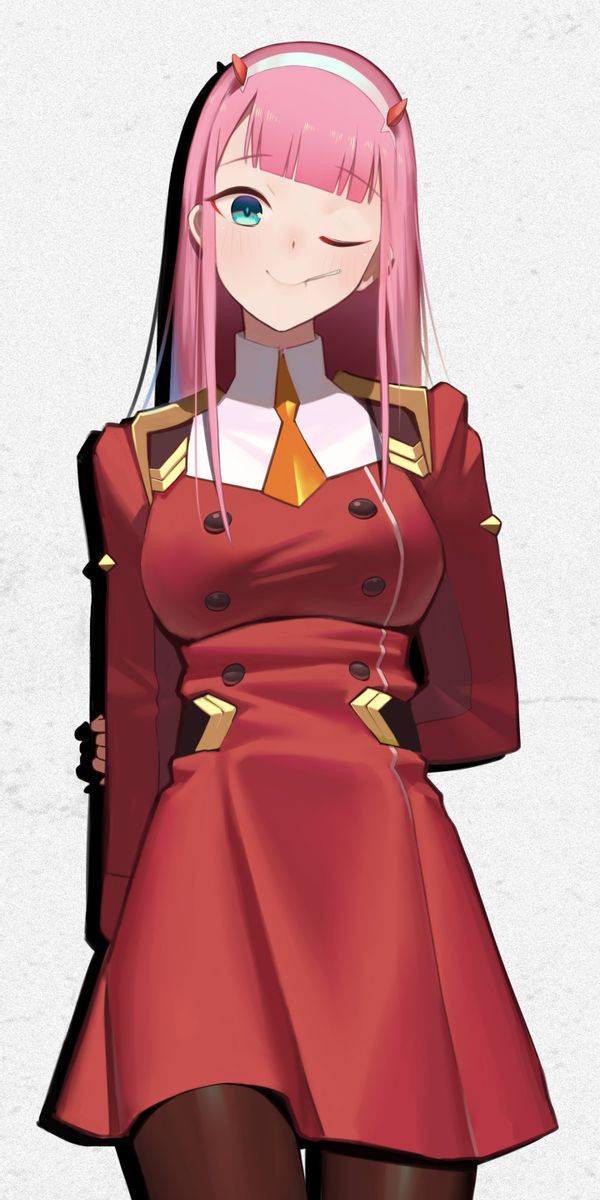 Papel de parede para celular: Anime, Darling In The Franxx, Sorriso ...