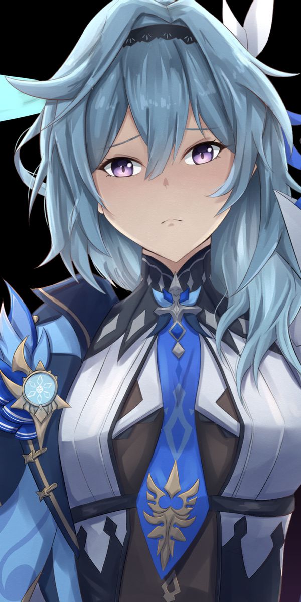 Desktop wallpaper: Video Game, Genshin Impact, Blue Hair, Eula (Genshin ...