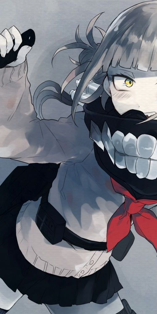 Phone wallpaper: Anime, My Hero Academia, Knife, Yellow Eyes, Himiko ...