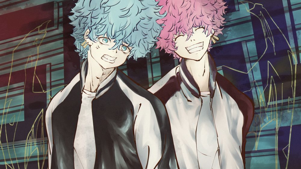 Fond d'écran Souya et Nahoya Kawata - Art anime Tokyo Revengers